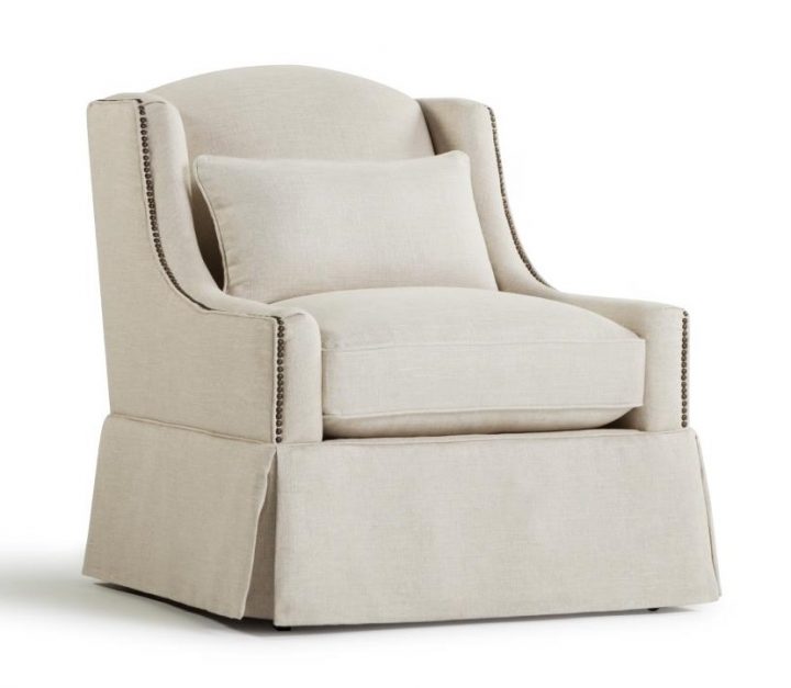 Spectra Home Halston Swivel Chair - USA Furniture Warehouse