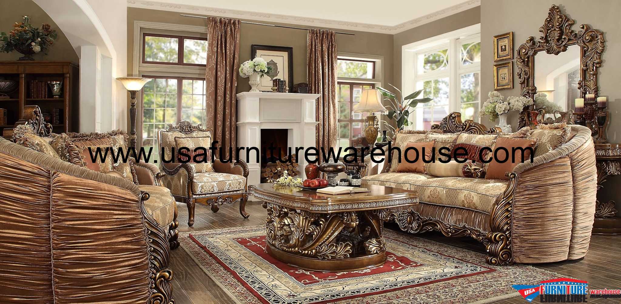 Wood Living Room Furniture Old World Living Room Design