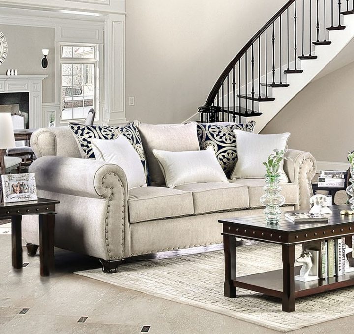 Sinatra Fabric Sofa Made in USA - USA Furniture Warehouse