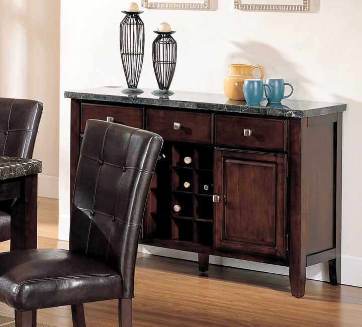 Acme Danville Marble Top Server - USA Furniture Warehouse