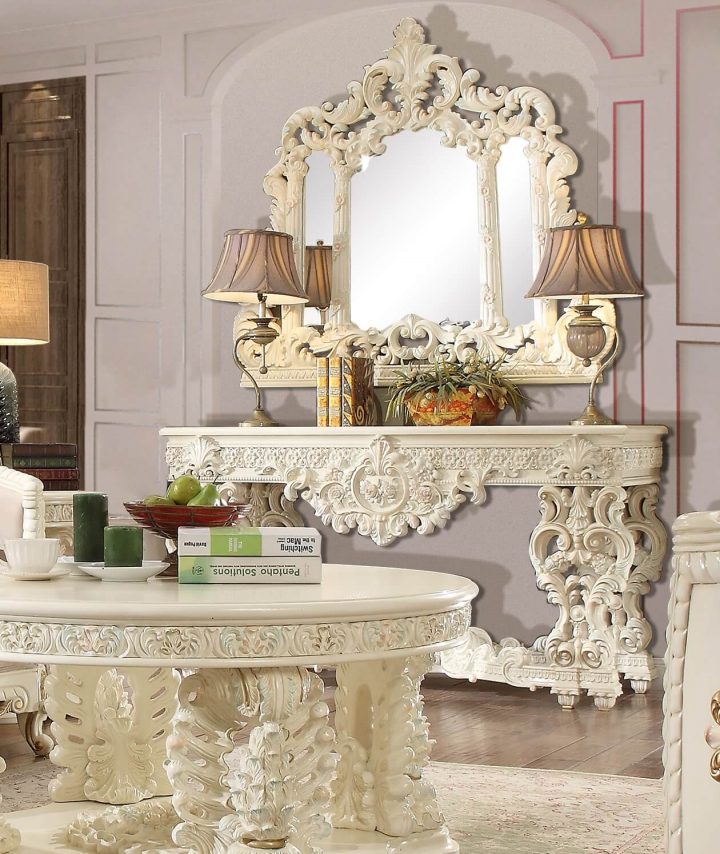 HD-2011 Homey Design Mandalay Console Table - USA Furniture Warehouse