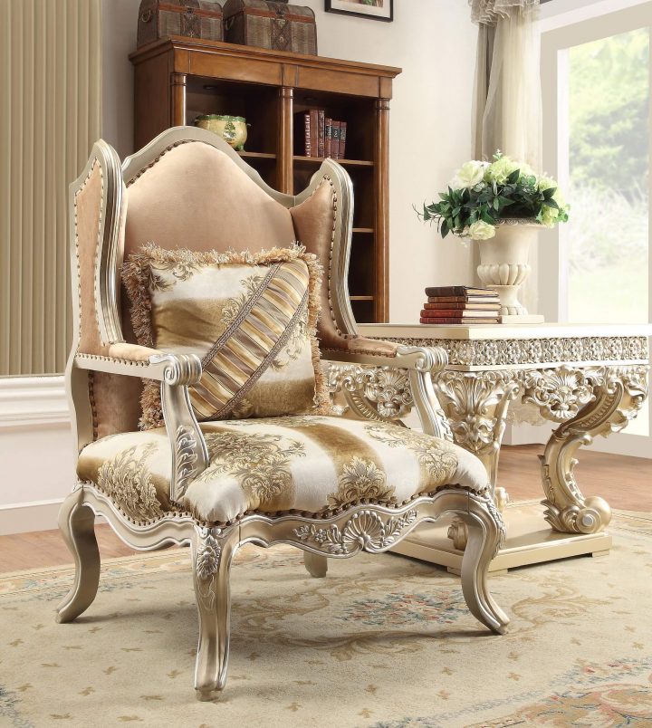 HD-820 Homey Design Royal Palace Chair - USA Furniture Warehouse