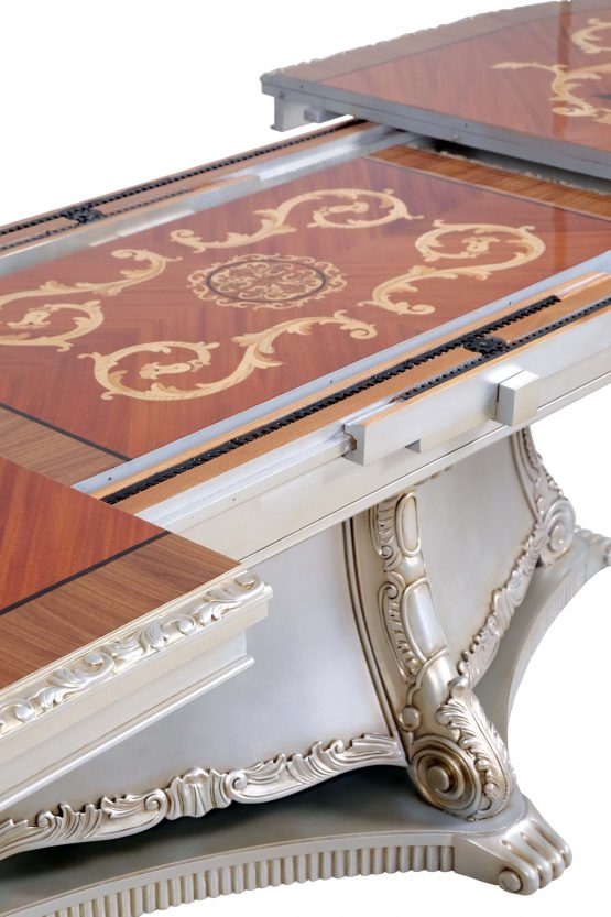 11 Pieces European Furniture Bellagio Luxury Dining Set - USA Furniture ...