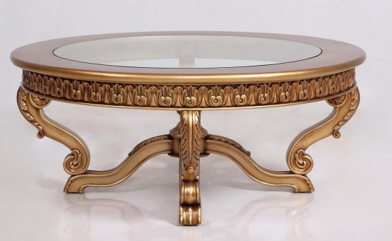 European Furniture Cleopatra Luxury End Table - USA Furniture Warehouse