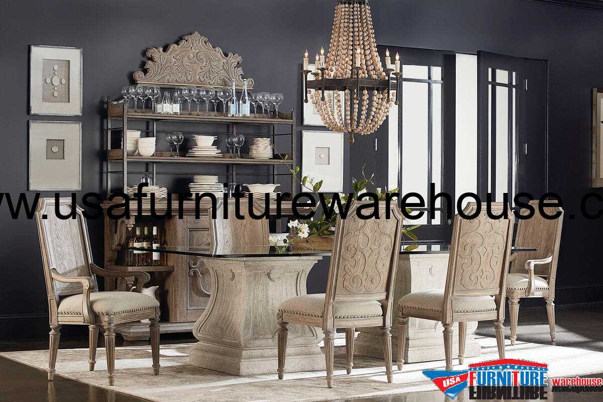 Arch Salvage 2 Sliding Door Carr Buffet - USA Furniture Warehouse
