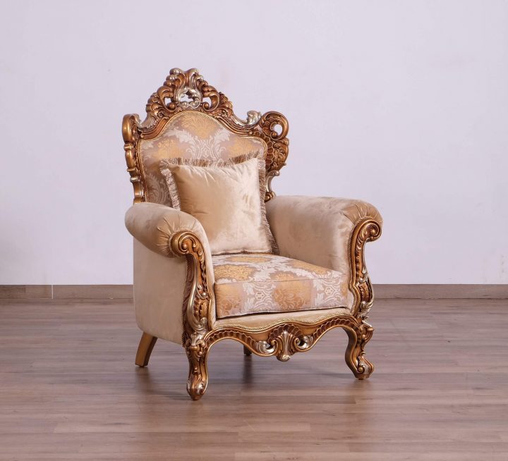European Furniture Emperador Chair - USA Furniture Warehouse