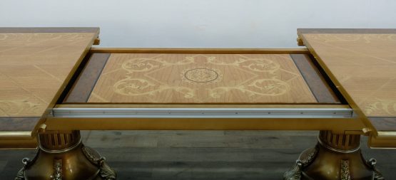 European Furniture Emperador Extendable Dining Table - USA Furniture ...