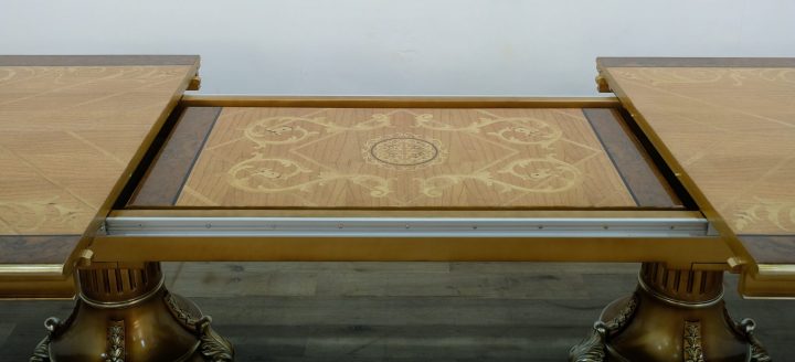 European Furniture Emperador Extendable Dining Table - USA Furniture ...